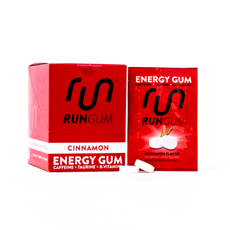 Energy Gum Original | Caffeine Chewing Gum by Run Gum for Athletes ...