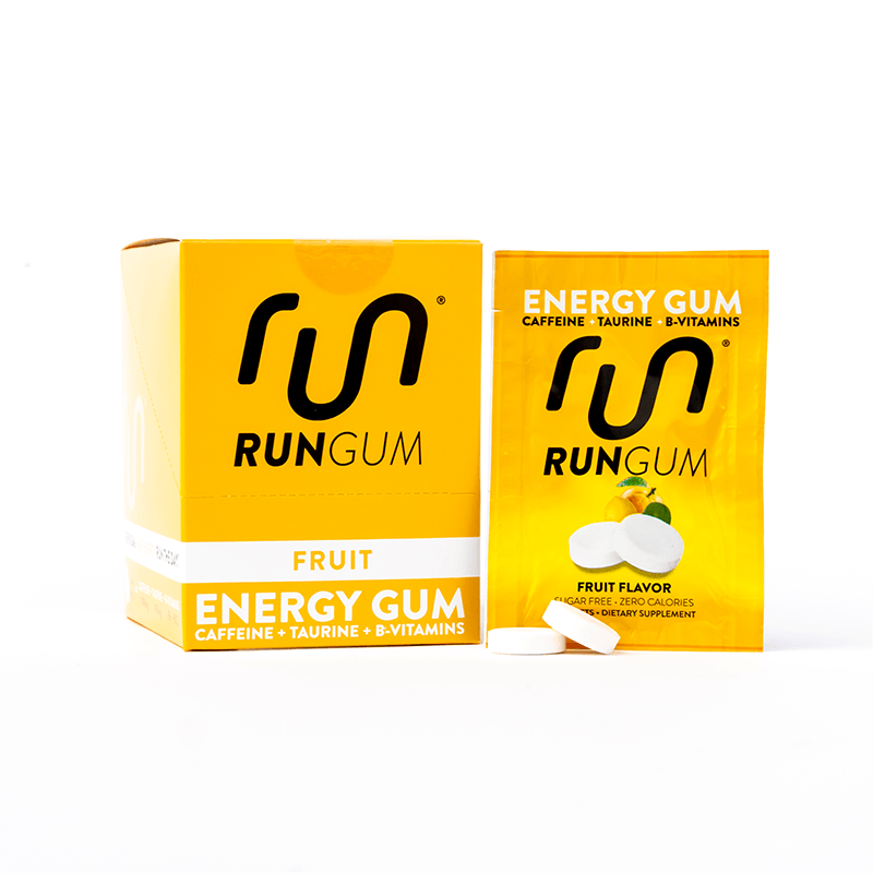 Energy Gum Original | Caffeine Chewing Gum by Run Gum for Athletes ...