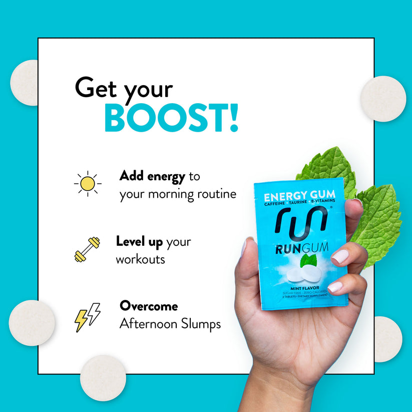 Mint Energy Gum | Performance Gum for Athletes | RunGum.com – Run Gum